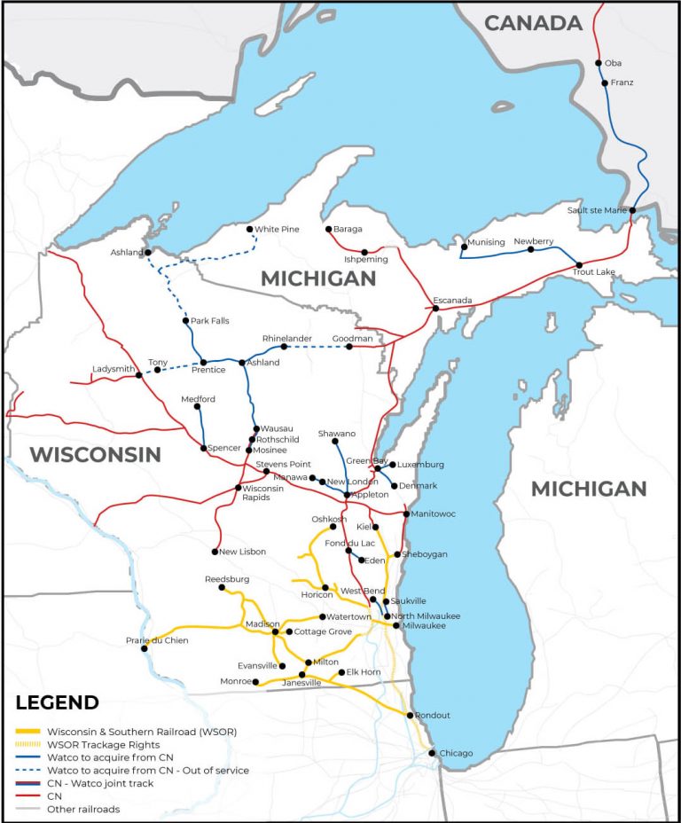 Shippers Ask STB to Review Sale of Former Wisconsin Central Routes ...