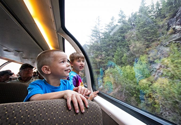 Photo Line: BNSF's Business Train in Montana - Railfan & Railroad Magazine