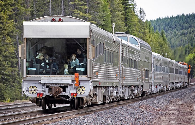 Photo Line: BNSF's Business Train in Montana - Railfan & Railroad Magazine