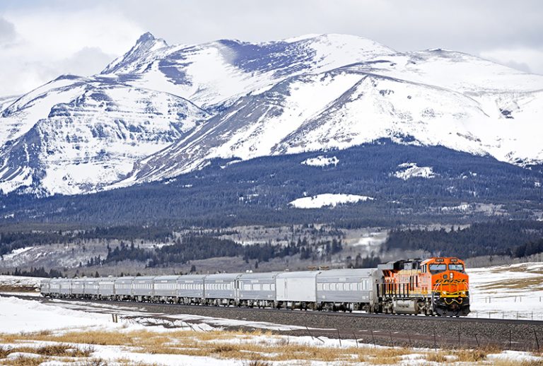 Photo Line: BNSF's Business Train in Montana - Railfan & Railroad Magazine