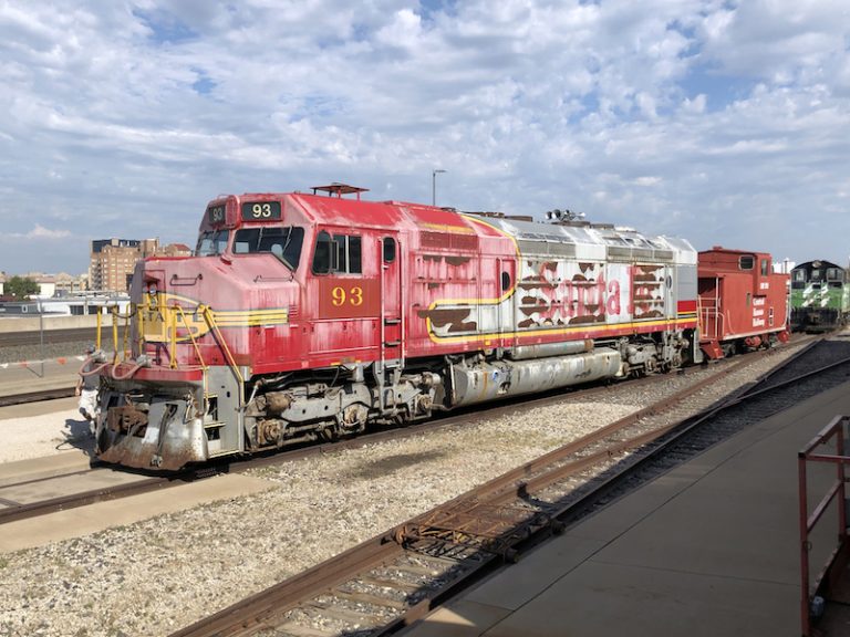 Santa Fe 93 at GPTM in 2023 - 300 dpi - GPTM photo - Railfan & Railroad ...