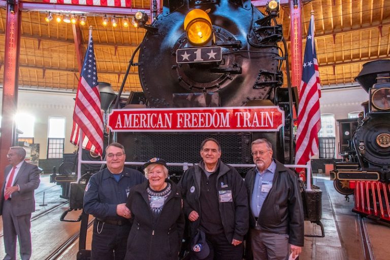 Restored American Freedom Train 4-8-4 Makes Debut at B&O Museum ...