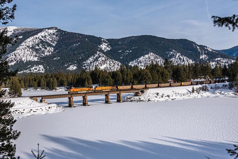 BNSF Along the Clark Fork River - Railfan & Railroad Magazine