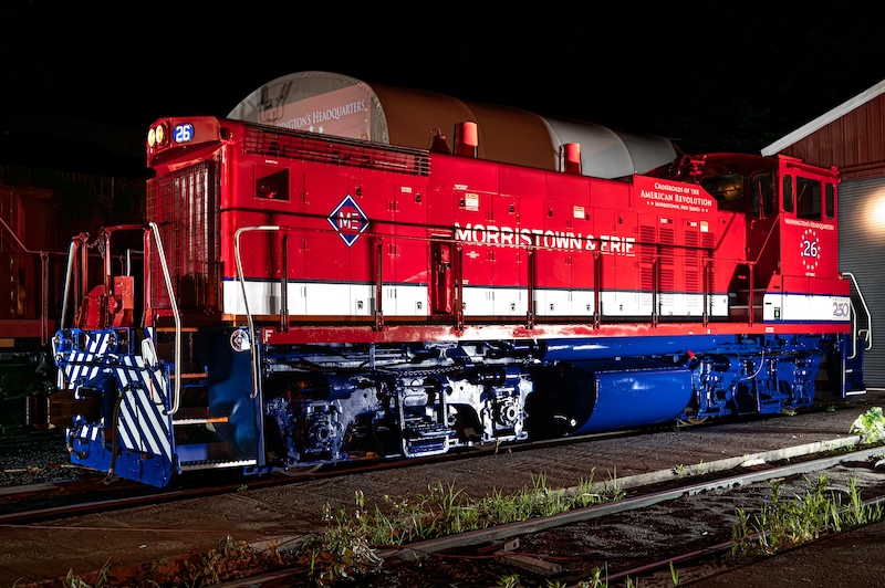 Morristown & Erie Releases Semiquincentennial Unit - Railfan & Railroad ...
